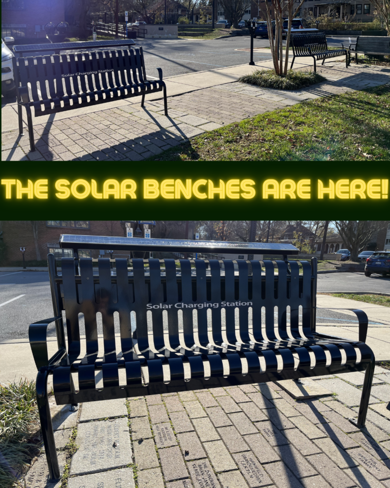 Solar Benches - Swarthmore Public Library